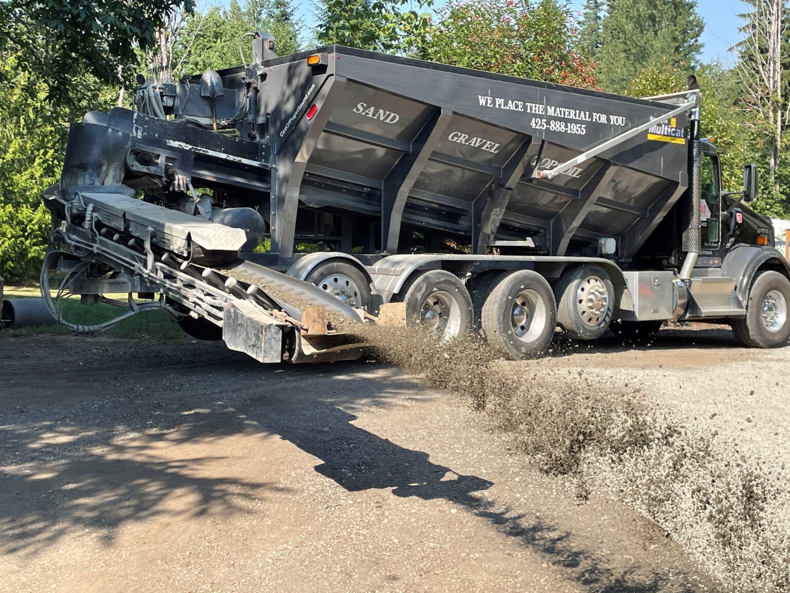 Sand and Gravel Placement | Mervick Geoffrey T. Bartolome